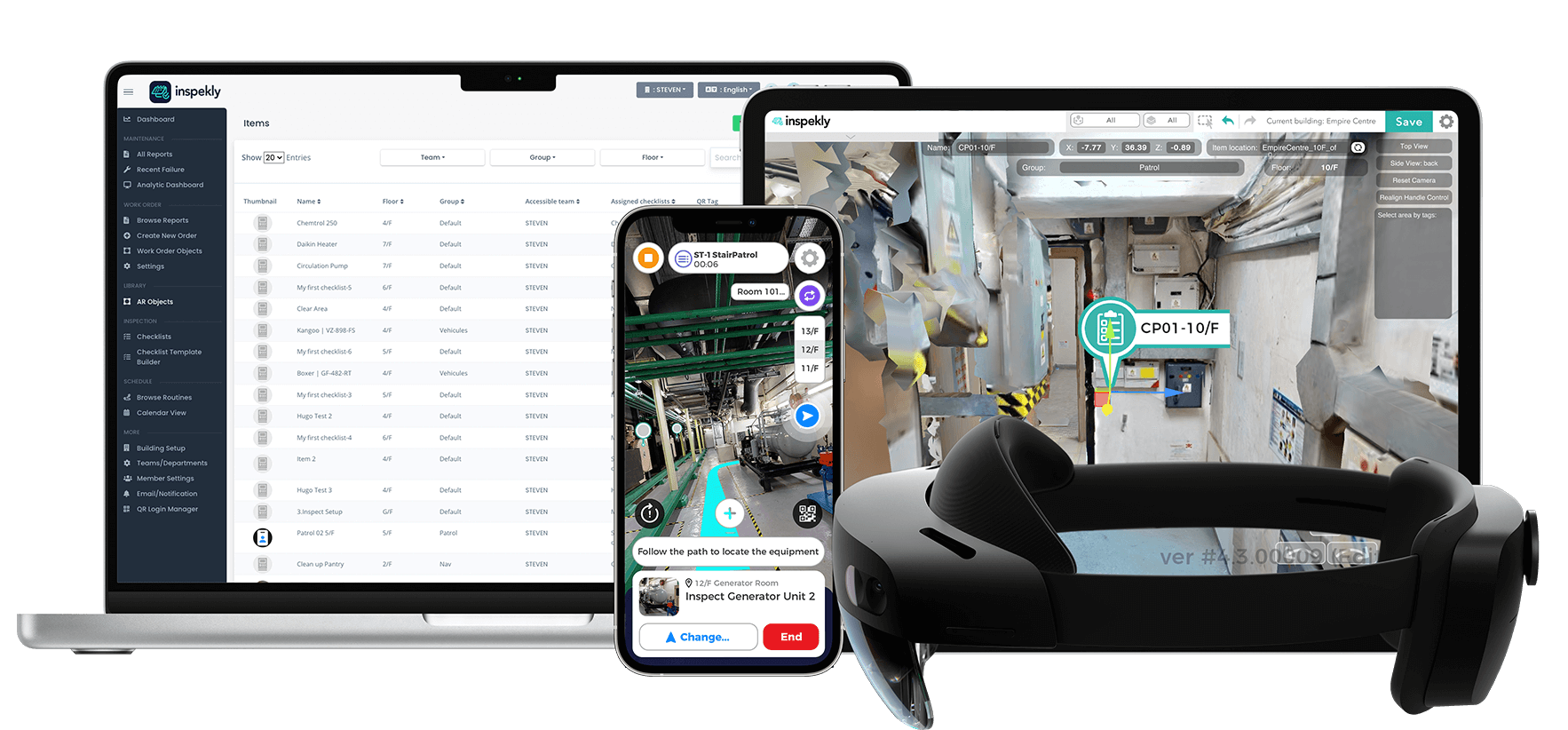 Inspekly Digital Twin Editor - Inspekly